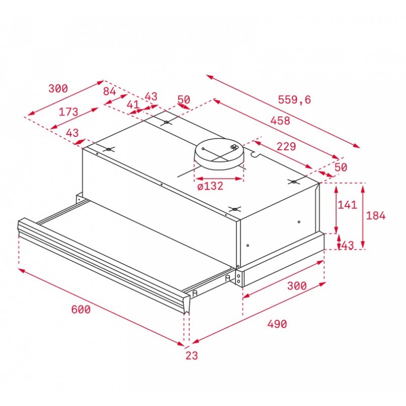 EXAUSTOR TEKA CNL 6415 INOX